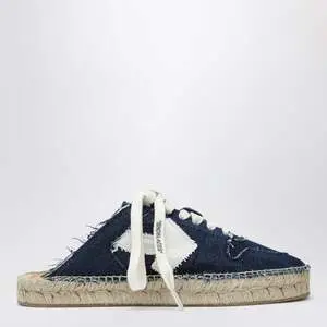 Off-White Dark /white Arrow Espadrilles - Blue