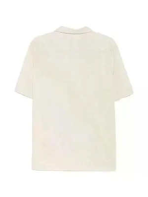 Marc O'polo Leaf-print Short-sleeve Shirt