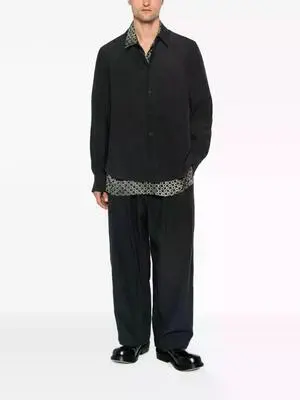 ZIGGY CHEN Layered-detail Long-sleeve Shirt