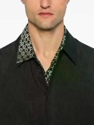 ZIGGY CHEN Layered-detail Long-sleeve Shirt