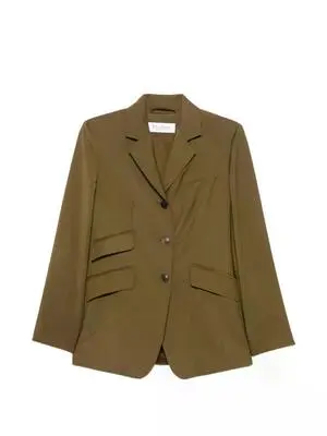 Max Mara Single-breasted Notched Lapel Jacket
