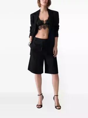 Liu Jo Jewel Embroidered Viscose Jacquard Blazer