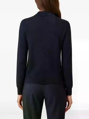 RETORI Knitted Long-sleeve Polo Shirt