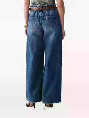 Liu Jo High Waist Flare Jeans With Belt