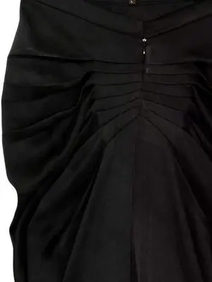 Biyan Ruched Draped Skirt