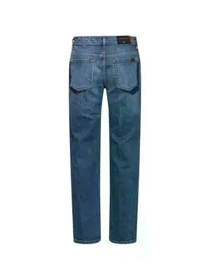 7 For All Mankind Calie Straight-leg Jeans