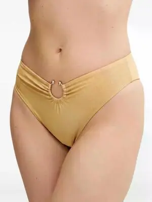 Guess Ring Detail Bikini Bottoms - Neutrals