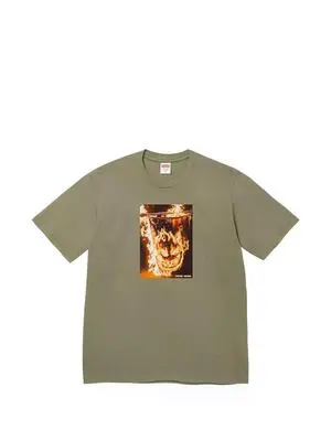 Supreme X Spitfire Logo-print T-shirt - Green