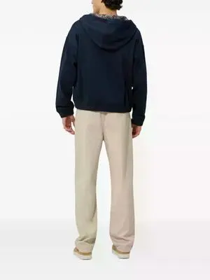 Missoni Zigzag-trim Zip-up Hoodie