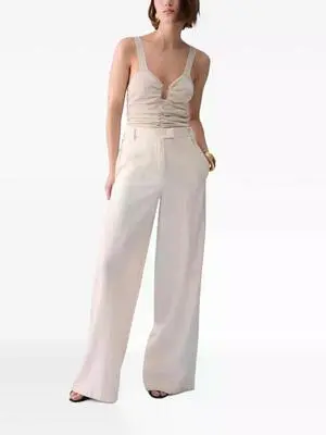 Liu Jo Elegant Lurex Top With Metallic Insert