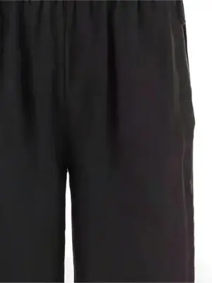 THE GARMENT Scalloped-hem Silk Trousers
