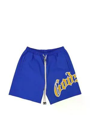 GODSPEED Logo Print Drawstring Shorts