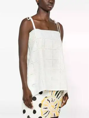 Faithfull The Brand Mora Broderie Anglaise Top