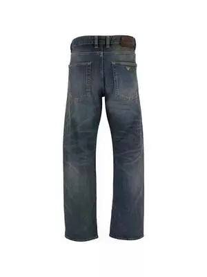 Emporio Armani Whiskering Effect Jeans