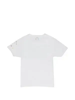 SP5DER Star Print Logo T-shirt - White