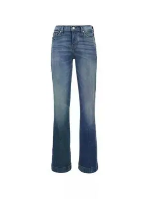 7 For All Mankind Embroidered Bootcut Jeans
