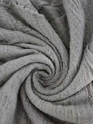 Rick Owens Frayed Oversized Scarf