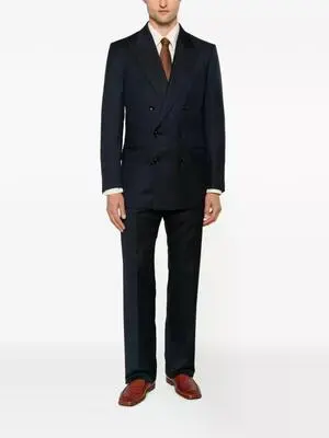 TOM FORD Herringbone Double-breasted Suit