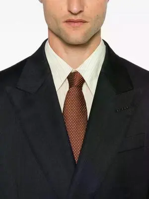 TOM FORD Herringbone Double-breasted Suit