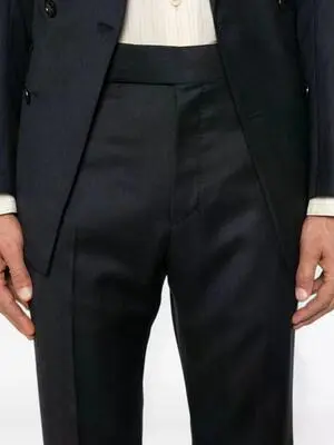 TOM FORD Herringbone Double-breasted Suit