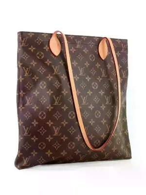 LOUIS VUITTON Carry It Monogram Canvas Tote Bag - Brown
