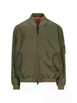 Balenciaga Off-shoulder Oversized Bomber Jacket