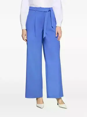 BETTY BARCLAY Belted Wide-leg Trousers