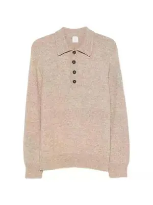 Eleventy Button-placket Polo-collar Polo Shirt