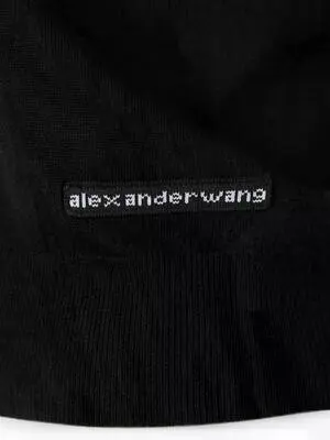 Alexander Wang Wool Knitted Sleeveless V-neck Top