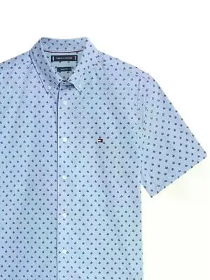 Tommy Hilfiger Flex Poplin Prt Rf Bd S/s