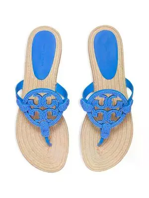 Tory Burch Miller Beaded Espadrille Sandals