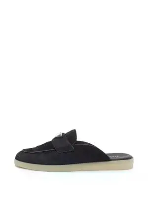 Prada Round Toe Mules Clogs For Women
