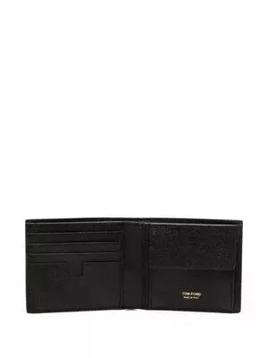 TOM FORD Logo-plaque Leather Wallet
