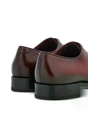 FERRAGAMO Oxford Almond-toe Shoes