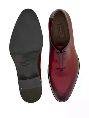 FERRAGAMO Oxford Almond-toe Shoes