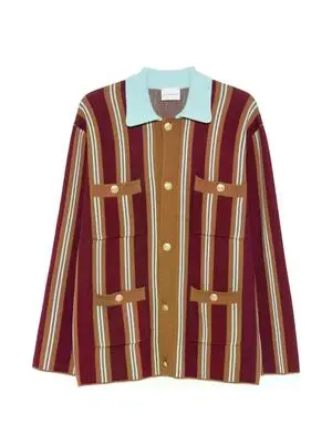 Drole De Monsieur Frill Cardigans For Men