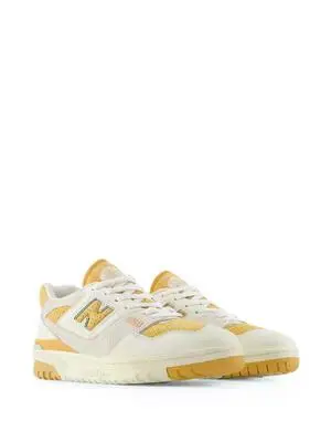 NEW BALANCE 550 Paneled Perforated Lace-up Sneakers - Neutrals