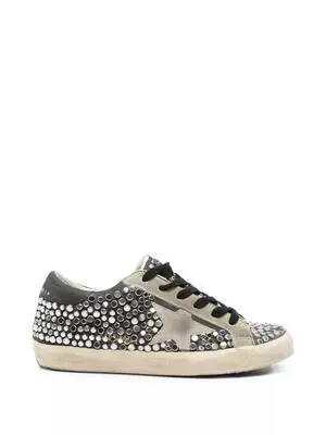 GOLDEN GOOSE Studded Super-star Sneakers