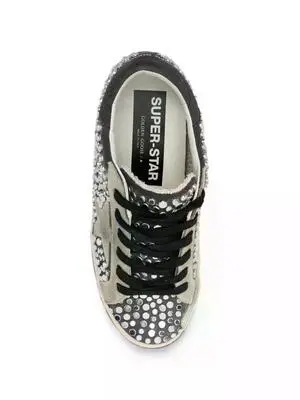 GOLDEN GOOSE Studded Super-star Sneakers