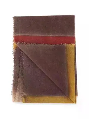 Faliero Sarti Eros Fringed Scarf - Brown