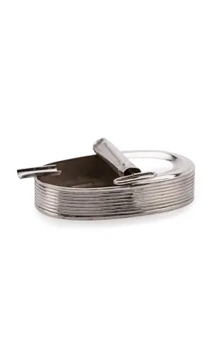 ESENCIAL HOGAR Exclusive La Isla Conserva Ashtray - Silver
