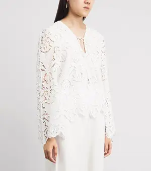 TOCCIN Halina Broderie Anglaise Blouse