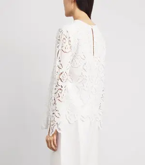 TOCCIN Halina Broderie Anglaise Blouse