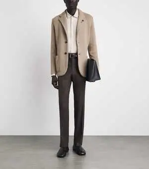 LARDINI Cashmere Knit Blazer