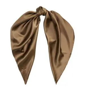 Ralph Lauren Silk Charmeuse Square Scarf