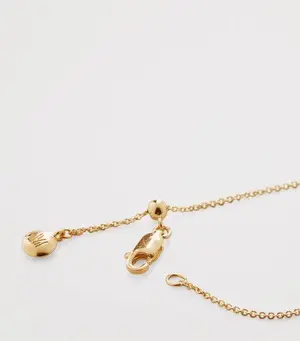 Monica Vinader Vermeil Bar Chain Bracelet
