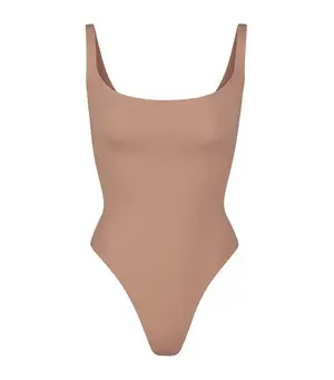 SKIMS Fits Everybody Square-neck Bodysuit