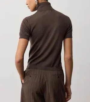 Ralph Lauren Cashmere Short-sleeve Sweater