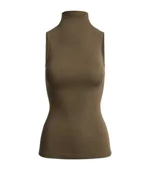 Ralph Lauren Silk Naomie Knit Top - Beige