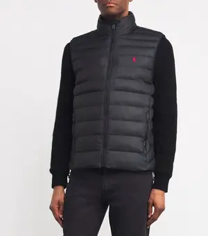 Polo Ralph Lauren Padded Polo Pony Packaway Gilet